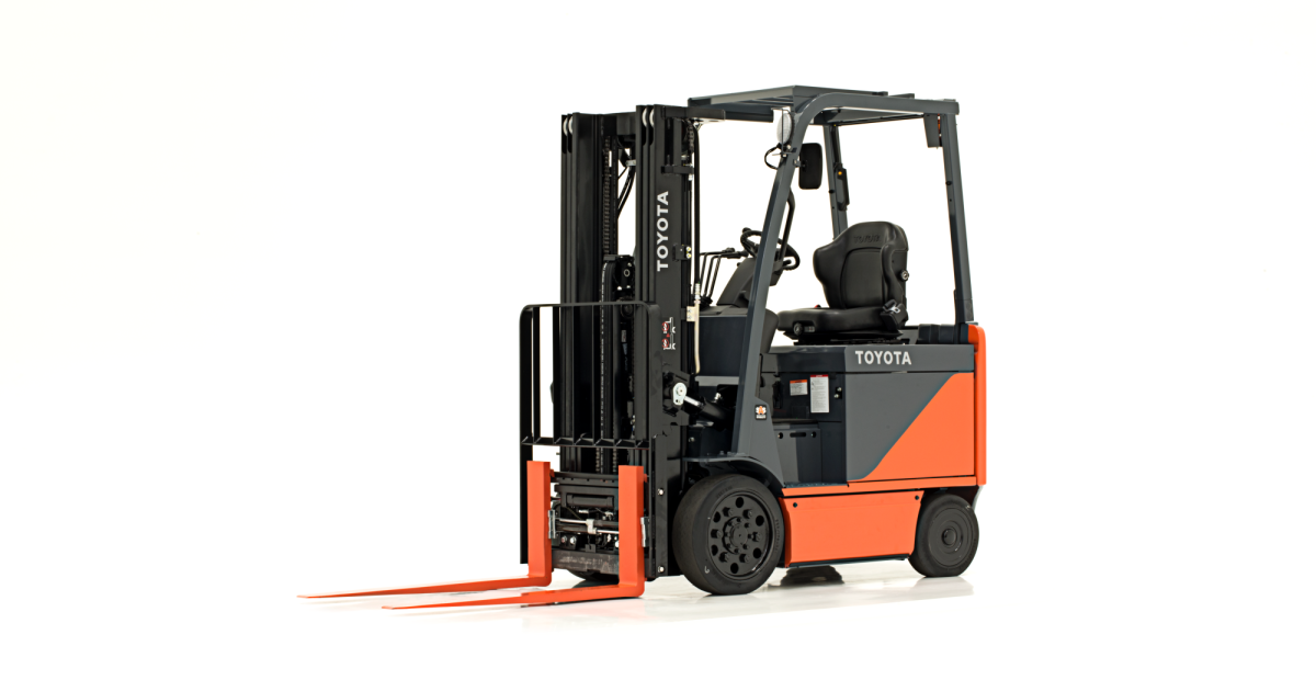 Toyota Sit-Down Electric 5,000 lb Forklift