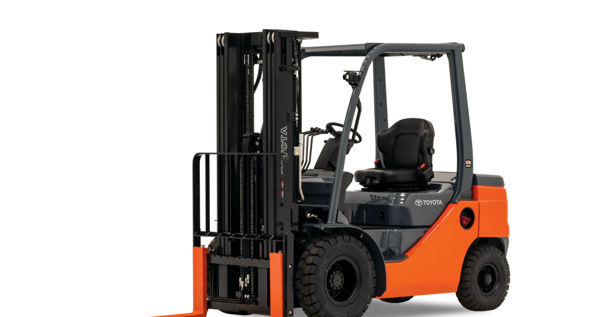 Toyota IC Pneumatic 6,000 lb Forklift