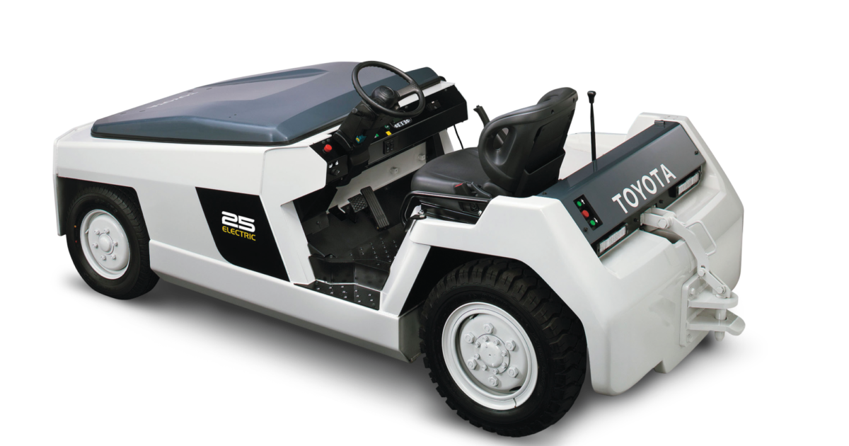 Electric Baggage Tractor | Toyota Heavy Duty Tow Tractor | TMH…