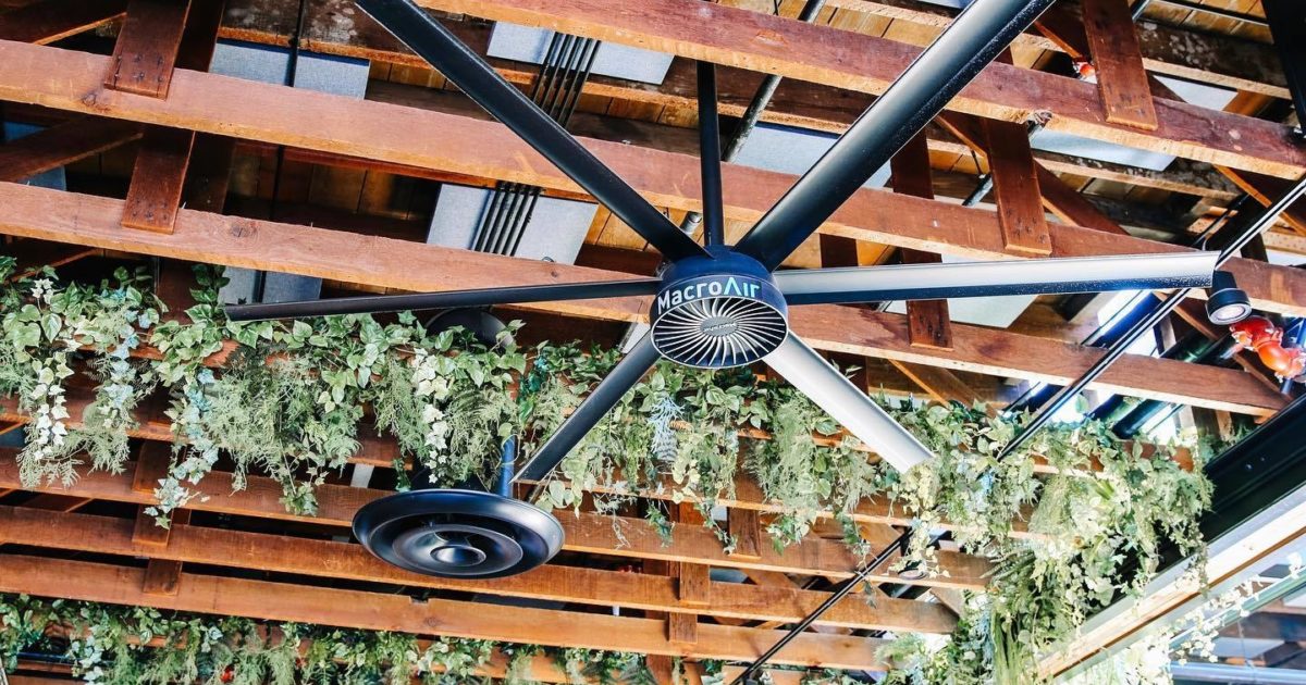 Big Commercial HVLS Fans | MacroAir Ceiling Fans | TMH Midsouth